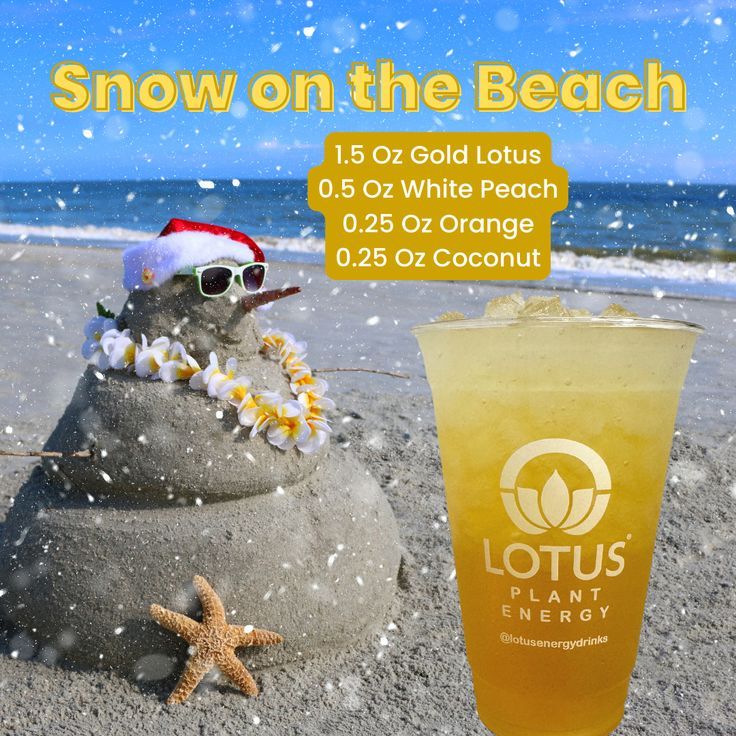 Snow on the Beach – Lotus Plant Power