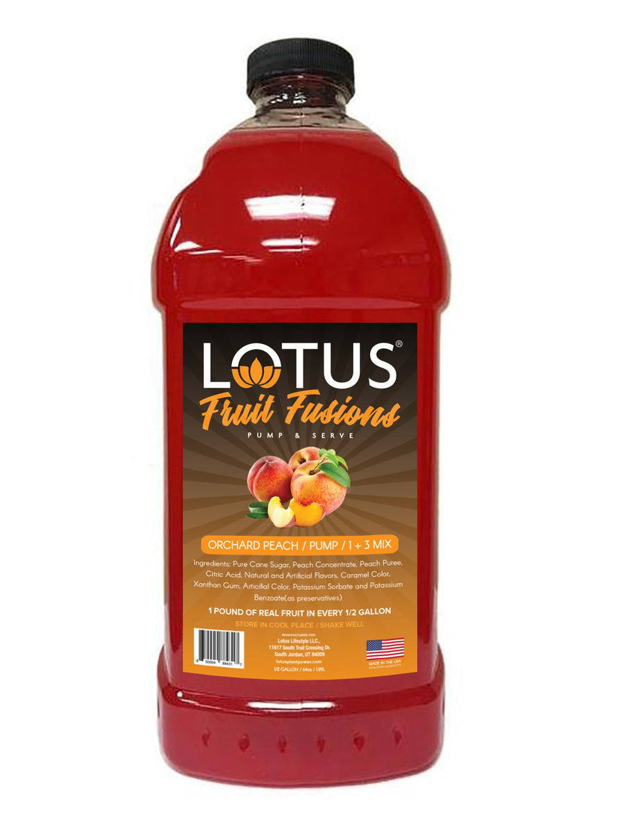 Peach Lotus Fruit Fusion Concentrate – Lotus Plant Power