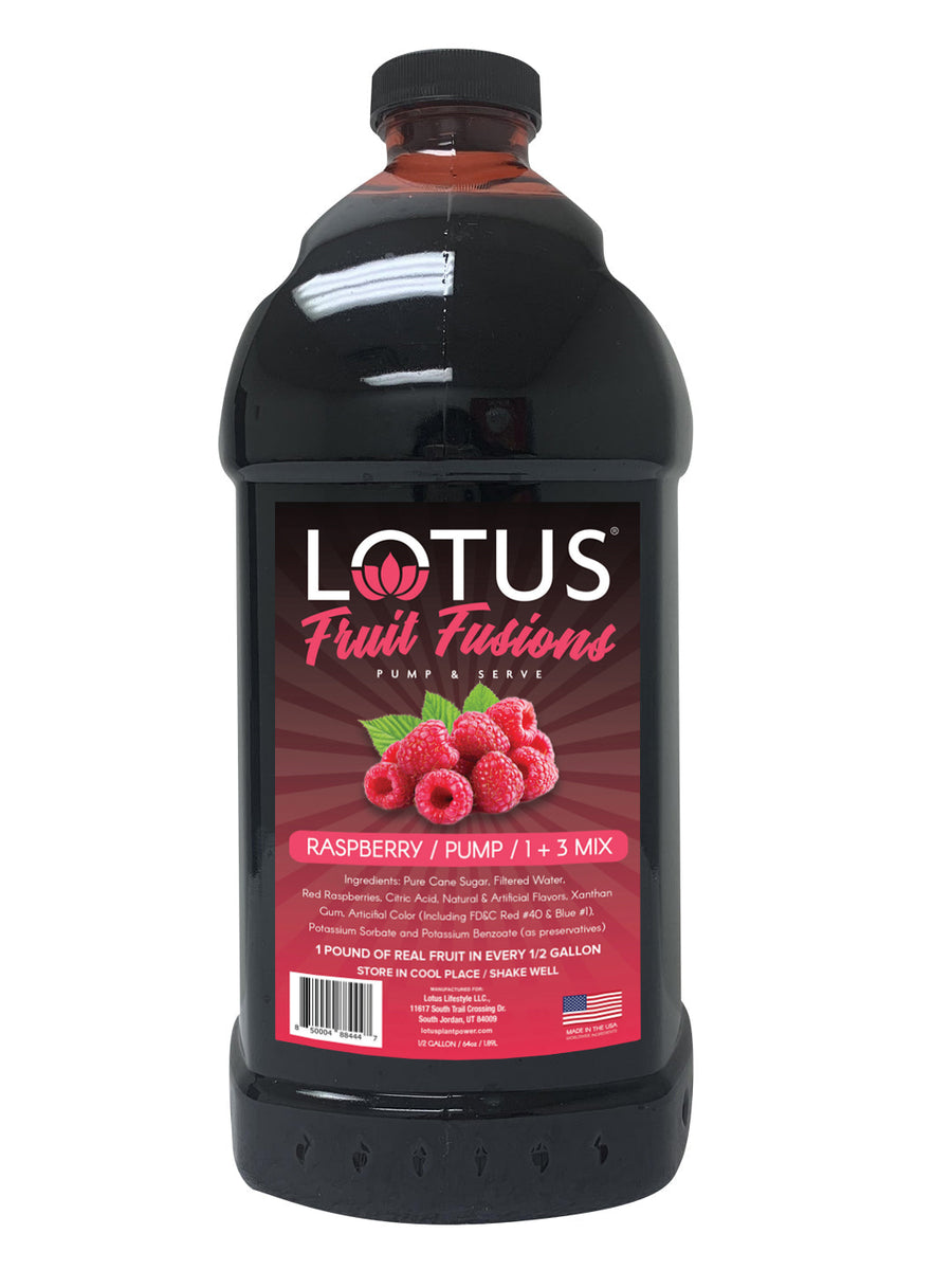 Raspberry Lotus Fruit Fusion Concentrate – Lotus Plant Power