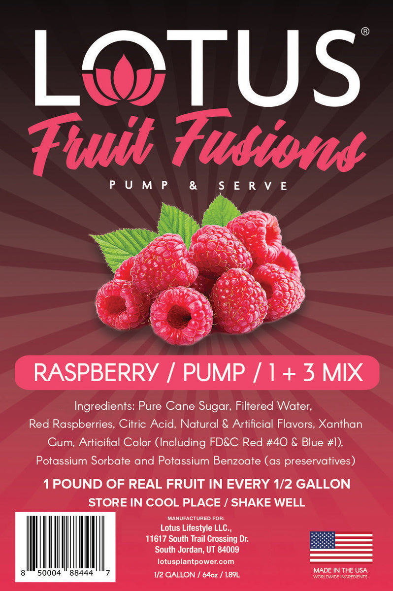 Raspberry Lotus Fruit Fusion Concentrate – Lotus Plant Power